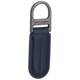 Porsche Design Schl&uuml;sseletui Keyring Oval in Dark Blue | Gr.: onesize