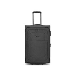 Redolz Essentials 12 2 Rollen Trolley M 67 cm mit Dehnfalte in black | Gr.: onesize