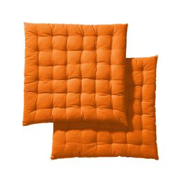 REDBEST Stuhlkissen 2er-Pack in orange | Gr.: onesize