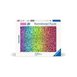 Ravensburger Puzzle 1.000 Teile Challenge Glitter in bunt | Gr.: onesize