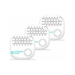 musegear Bluetooth-Schl&uuml;sselfinder "Finder 2" in wei&szlig; 3er Pack | Gr.: onesize