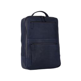 Leonhard Heyden Den Haag Rucksack 42 cm Laptopfach in blau | Gr.: onesize