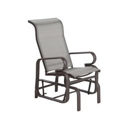 Beliani Sessel BORGIO in Braun/Grau - (W) 60 x (H) 104 x (L) 78 cm | Gr.: onesize