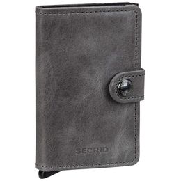 Secrid Geldb&ouml;rse Miniwallet Vintage in Grey-Black | Gr.: onesize