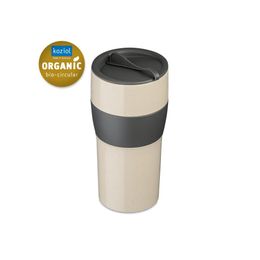 Koziol AROMA TO GO XL - Thermobecher mit Deckel 700ml in nature desert sand/nature ash | Gr.: onesize