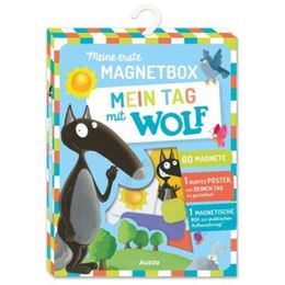 Huch & friends HUCH! Nonbook - Meine erste Magnetbox - Mein Tag mit Wolf | Gr.: onesize