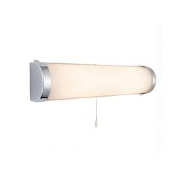 Licht-Erlebnisse Wandlampe (B)40 x (H)9 cm in Chrom Wei&szlig; | Gr.: onesize