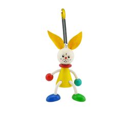 Hess Holzspielzeug Schwingfigur "Hase" in Bunt | Gr.: onesize