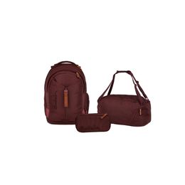 Satch Schulrucksack-Set MATCH Nordic Ruby 3-teilig in Rot | Gr.: onesize