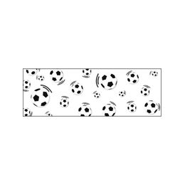 Buntpapierfabrik Ludwig B&auml;hr Transparentpapier 115g/qm A4 Packung mit 25 Blatt Fu&szlig;ball B&auml;lle | Gr.: onesize