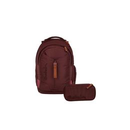 Satch Schulrucksack-Set MATCH Nordic Ruby 2-teilig in Rot | Gr.: onesize