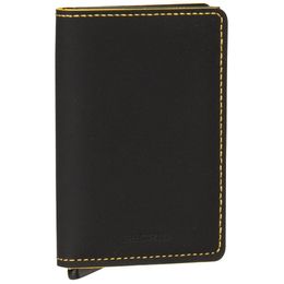 Secrid Geldb&ouml;rse Slimwallet Matte in Black-Ochre | Gr.: onesize