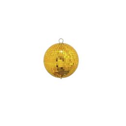 SATISFIRE Spiegelkugel Mirrorball Discokugel D: 15cm in gold | Gr.: onesize