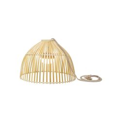 Licht-Erlebnisse Au&szlig;en Pendelleuchte EEK F (B)43.5 x (L)43.5 x (T)330.5 cm in Beige | Gr.: onesize