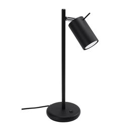 Nice Lamps Tischlampe ETNA in Schwarz stahl (L)14,5cm (B)19,5cm (H)43cm | Gr.: onesize