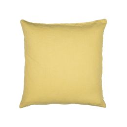 IB Laursen Kissenbezug einfarbig 50x50 cm in lemon drop | Gr.: onesize