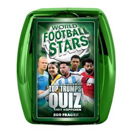 Winning Moves Top Trumps Quiz - Weltfu&szlig;ball Stars (gr&uuml;n) in mehrfarbig | Gr.: onesize