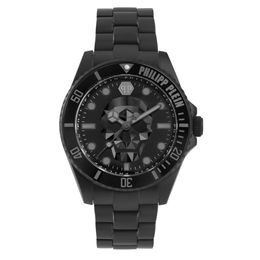 Philipp Plein Herrenuhr The $kull Diver in schwarz | Gr.: onesize