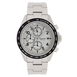 Gigandet Quarzuhr Chronograph "RACETRACK" in Silber | Gr.: onesize