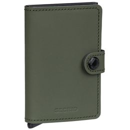 Secrid Geldb&ouml;rse Miniwallet Matte in Green-Black | Gr.: onesize