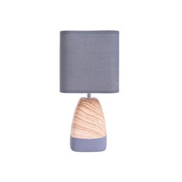 N&auml;ve n&auml;ve Tischleuchte "CREMONA" in braun - (L)15 cm x (B)15 cm x (H)31 cm | Gr.: onesize