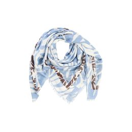Camel Active Schal mit Allover Print in Hellblau | Gr.: onesize
