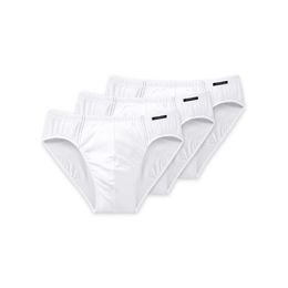 Schiesser Slip 3er Pack in Wei&szlig; | Gr.: S