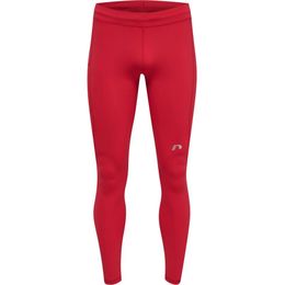 Newline Verstellbare Taille Leggings Reflektierend Logo Men's Core Herren in TANGO RED | Gr.: S