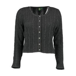 OS-Trachten Strickjacke Gnoyor in anthrazit | Gr.: 34