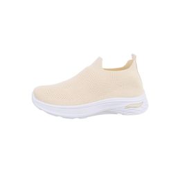 Ital-Design Freizeitschuh in Beige | Gr.: 39
