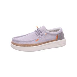Fusion Leinenschuh in Blau | Gr.: 44