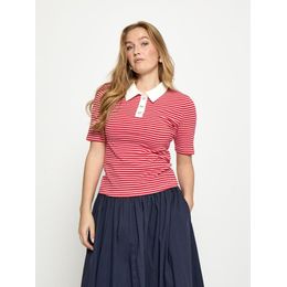Minus T-Shirt in High Risk Red Stripe | Gr.: L