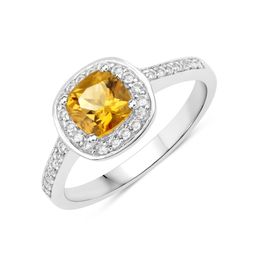 Rafaela Donata Ring aus Sterling Silber aus Citrin in silber | Gr.: 58