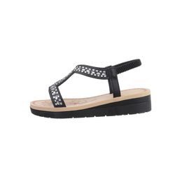 Ital-Design Sandale & Sandalette in Schwarz | Gr.: 37