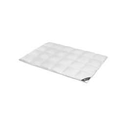 Spessarttraum Extra warme Daunendecke "Bronze" in wei&szlig; | Gr.: 200 x 220 cm