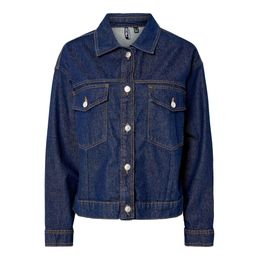 Pieces Jeansjacke in Dark Blue Denim | Gr.: L