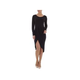 Ital-Design Kleid in Schwarz | Gr.: L