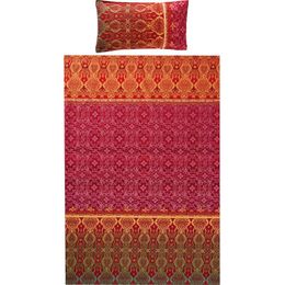 REDBEST Renforc&eacute; Bettw&auml;sche in rot | Gr.: 155 x 220 + 80 x 80 cm