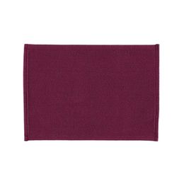Rhomtuft Badematten Plain berry - 237 in berry - 237 | Gr.: 70 x 120 cm