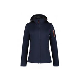 Icepeak Bridgewater Softshelljacke mit Kapuze in Blau | Gr.: 36