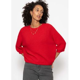 SASSYCLASSY Strickoberteil in Rot | Gr.: M