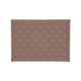 Rhomtuft Badematten Seaside taupe - 58 in taupe - 58 | Gr.: 50 x 70 cm