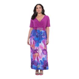 Ulla Popken Midikleid in orchidee | Gr.: 54-56