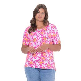 LAURAS&Oslash;N Shirt in neon fuchsia | Gr.: 48/50