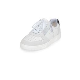 vitaform Softnappaleder & Veloursleder Sneaker in wei&szlig; | Gr.: 39