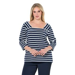 Ulla Popken Longsleeve in marine | Gr.: 50-52