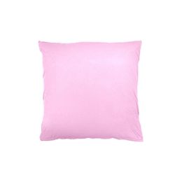Traumschloss Exclusiv Edel-Jersey Kissenbezug in puder (ros&eacute;) | Gr.: 80x80 cm
