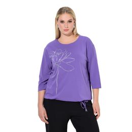 Ulla Popken Shirt in lila | Gr.: 62/64