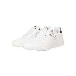 Jack & Jones Jack and Jones JFWHAMMERSMITH PU Sneaker in Wei&szlig; | Gr.: 42
