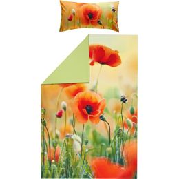 REDBEST Renforc&eacute; Wendebettw&auml;sche in bunt | Gr.: 155 x 220 + 80 x 80 cm